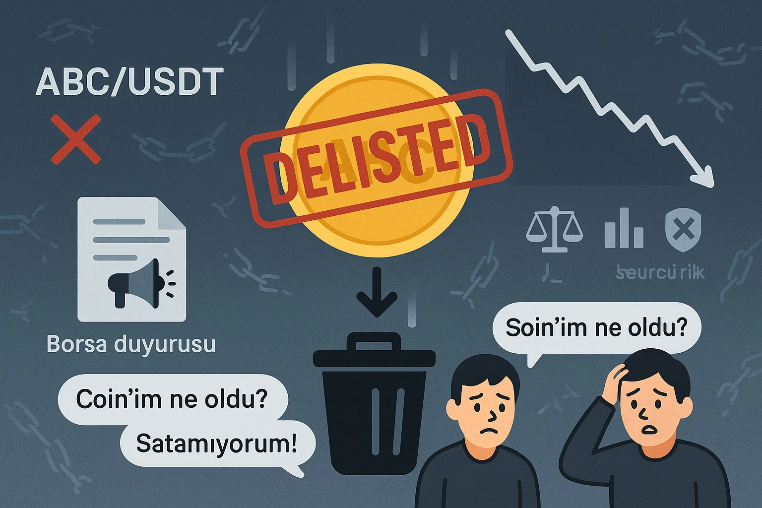 Delist Nedir? Coin Delist Edilirse Ne Olur? | Borsanın İzinden